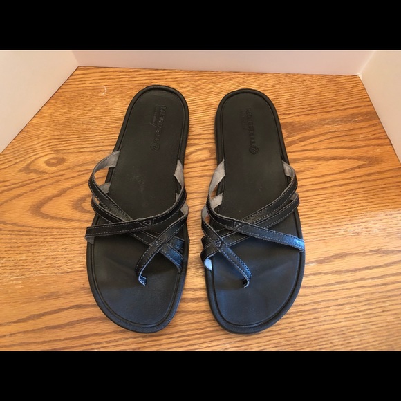 Merrell | Shoes | Merrell Enoki 2 Flip Flop Sandal Black | Poshmark